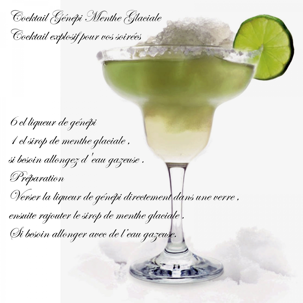 Digestif Génépi, Liqueur des Alpes 50cl