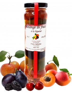Mélange de fruits liqueur