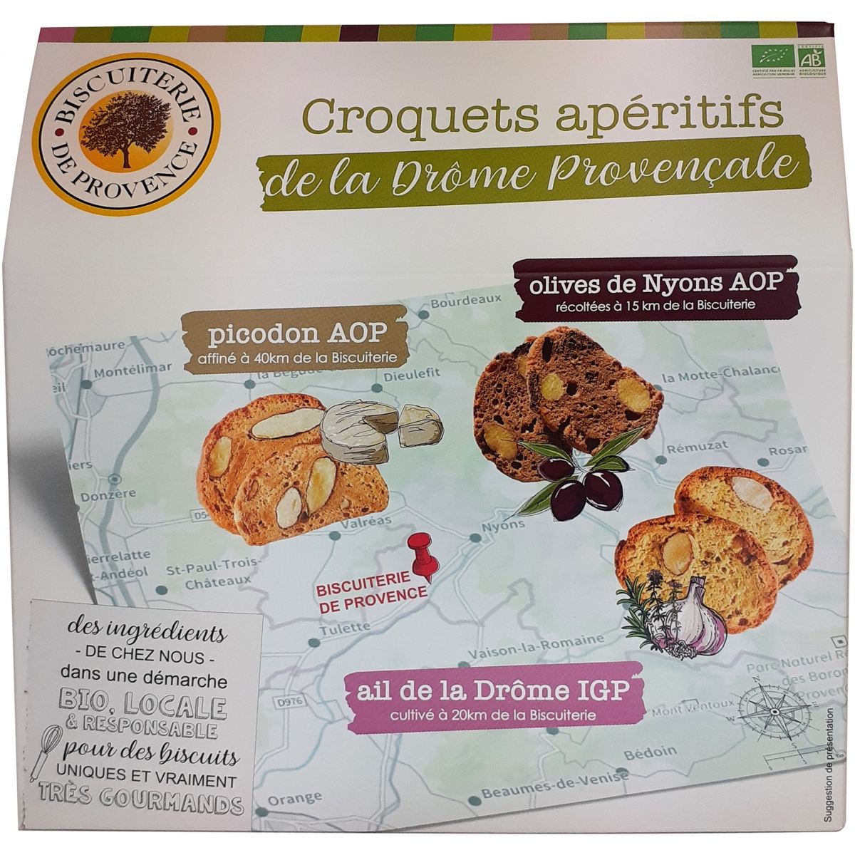 Pack BIO Croquets de la Drôme Provençale