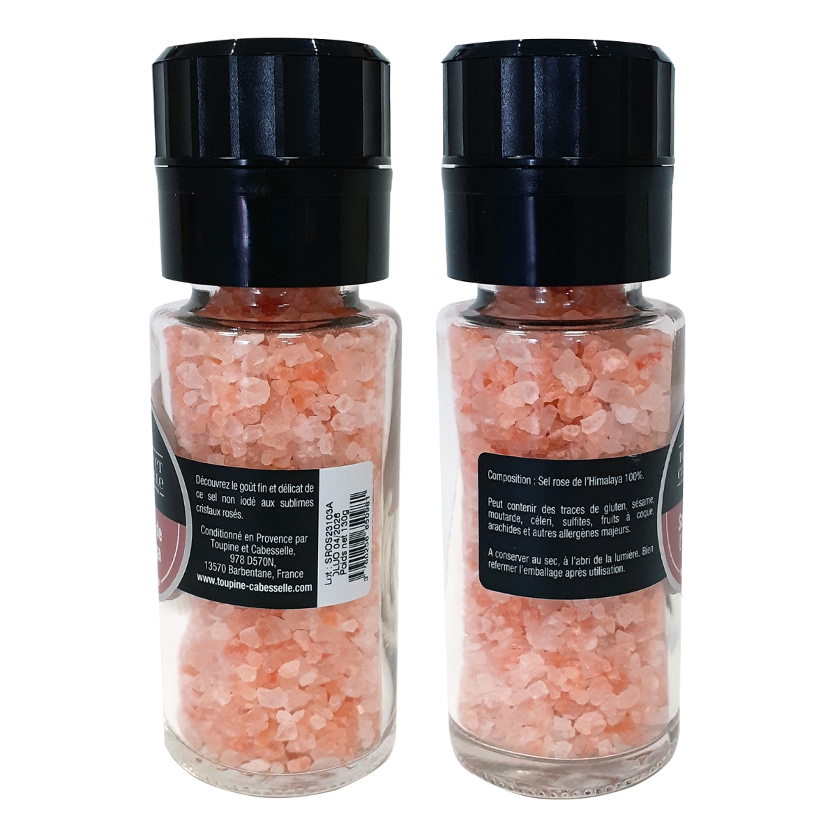 Sel rose de l’Himalaya- Toupine et Cabesselle