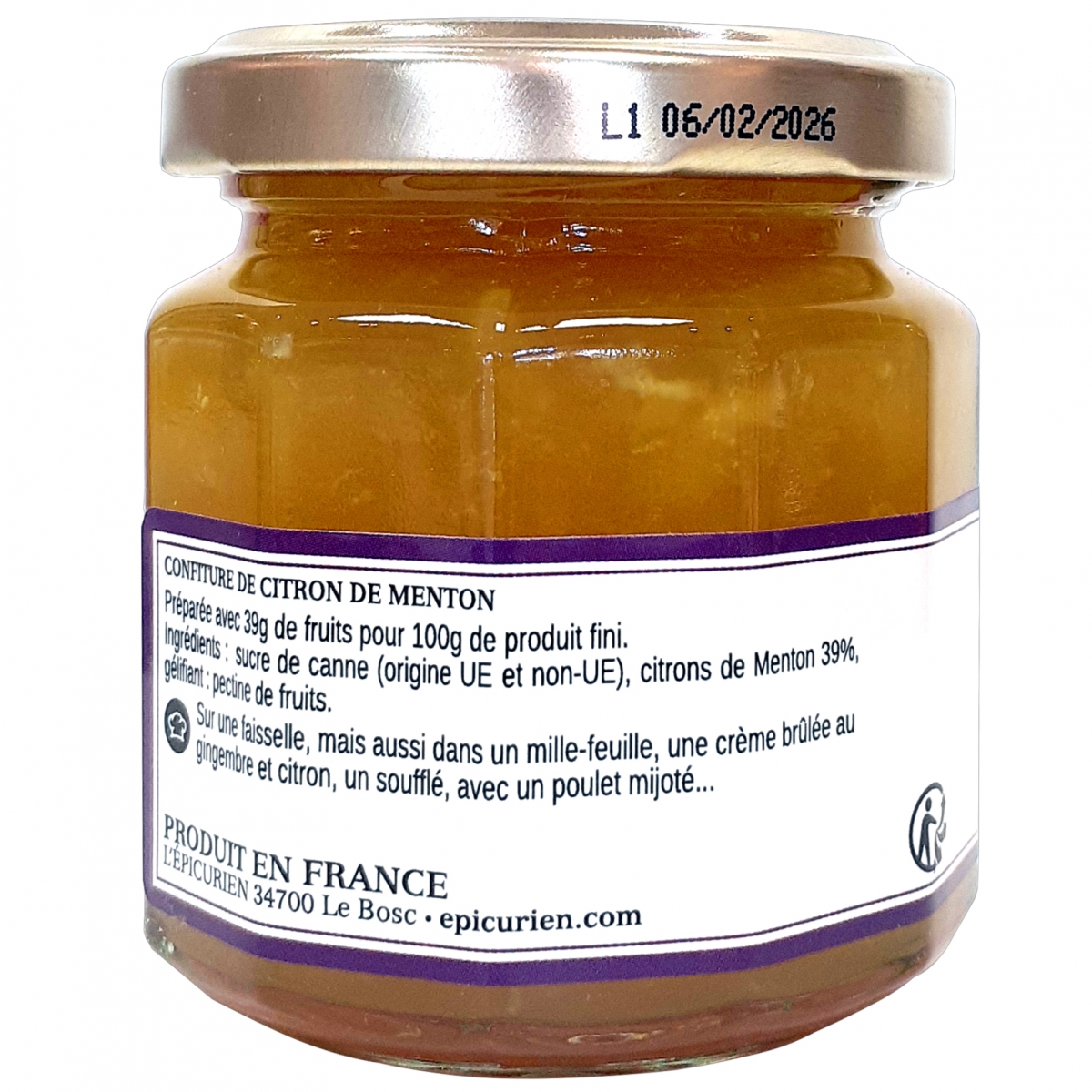 Citron de Menton 125gr