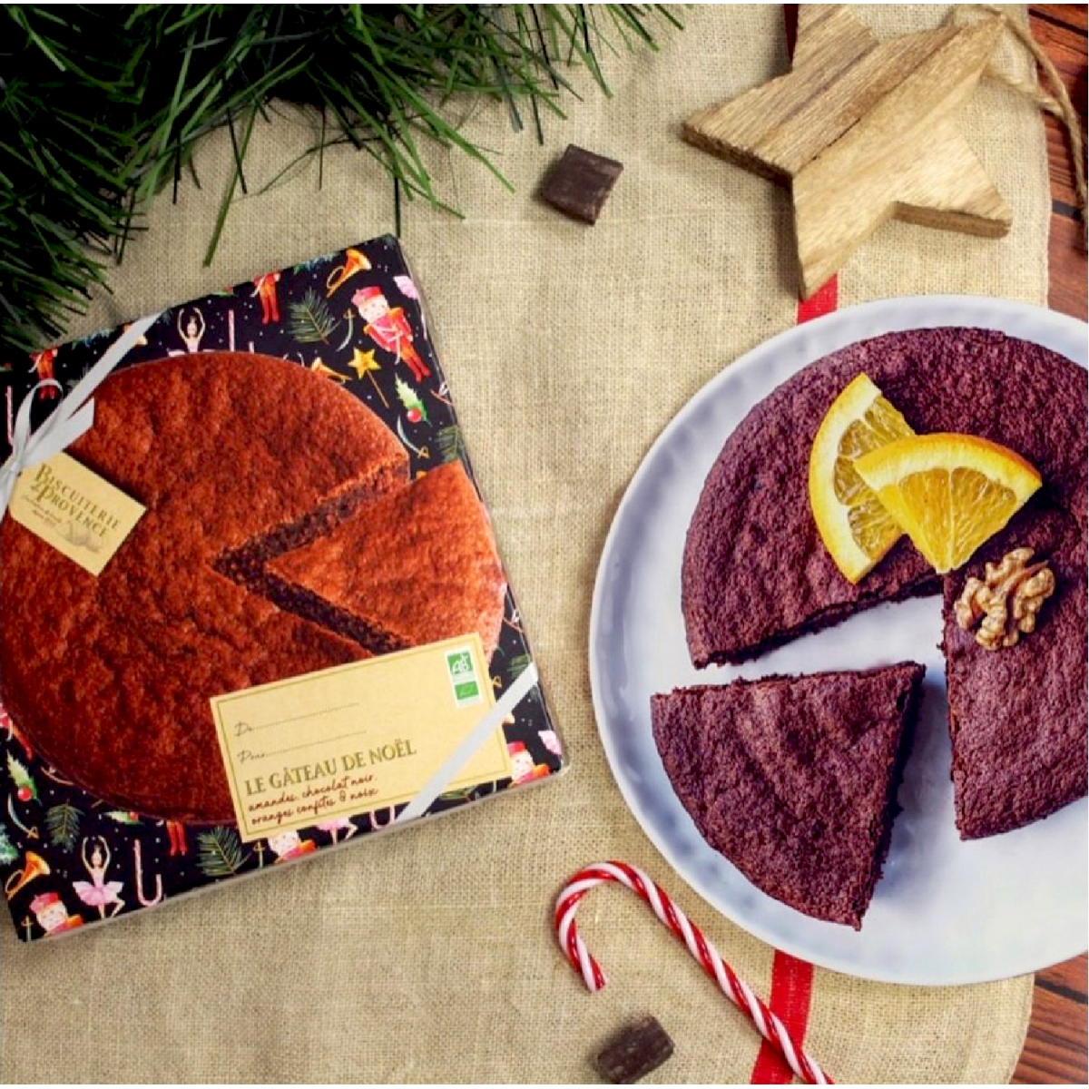 Le Gâteau de Noël Bio 225g