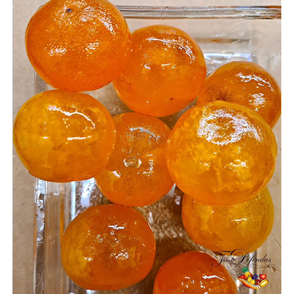 les clémentines confites