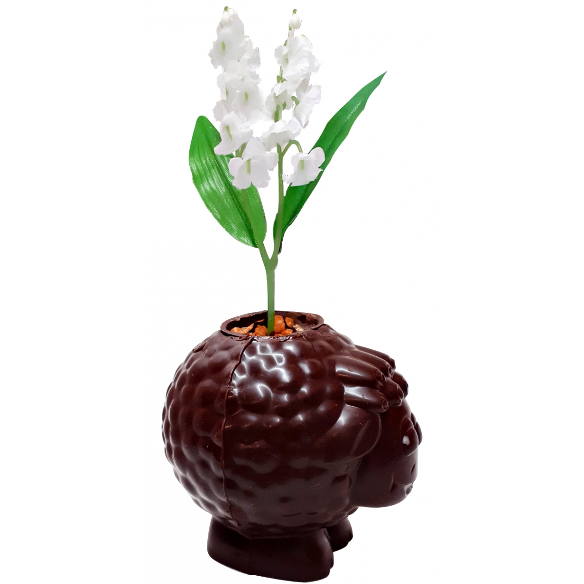 SIMON le mouton & son pot de muguet