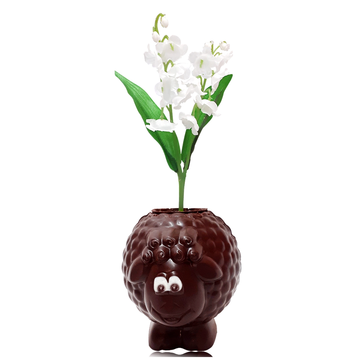 SIMON le mouton & son pot de muguet